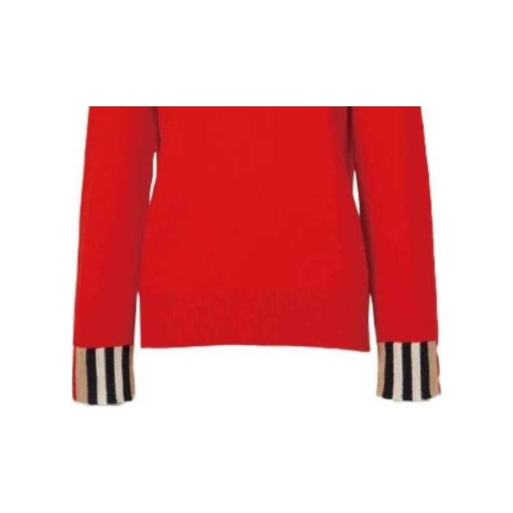 Burberry FW23 Sweater Women s Red POIZON