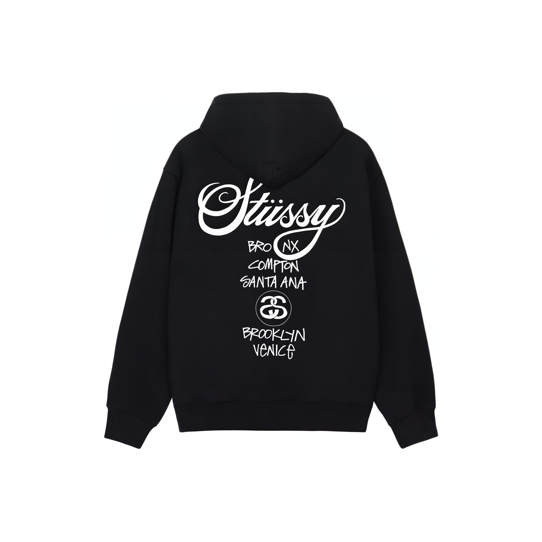 Stussy World Tour Hoodie Black M - POIZON Stussy World Tour Hoodie Black M - POIZON