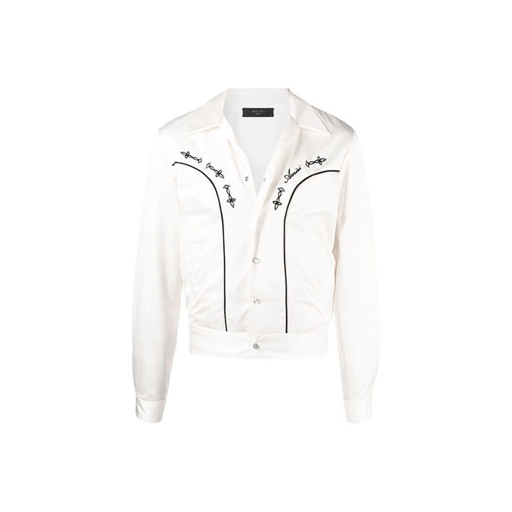 Amiri White Jackets Coats on Sale & Authentic - POIZON Amiri White Jackets Coats on Sale & Authentic - POIZON