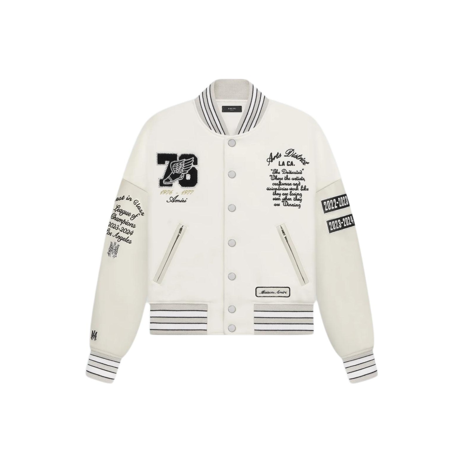 Amiri White Jackets Coats on Sale & Authentic - POIZON Amiri White Jackets Coats on Sale & Authentic - POIZON