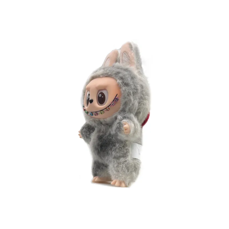 [Modified Doll] POP MART Labubu Vinyl Doll TCO Little Gray, Cute ...