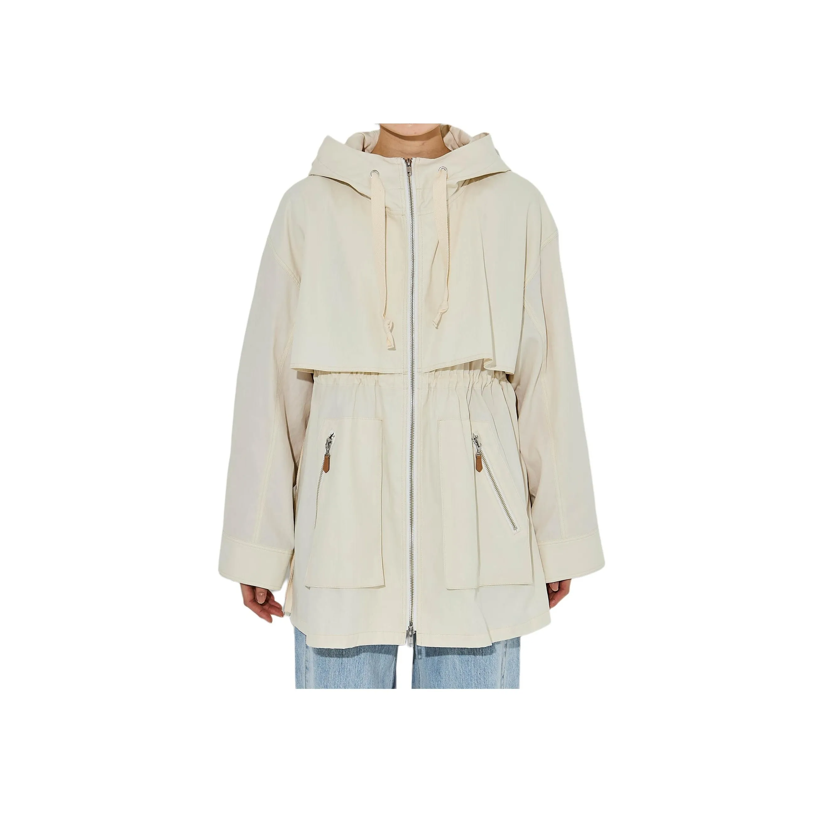 PUBLIC TOKYO SS25 Jackets Coats Women's White - POIZON