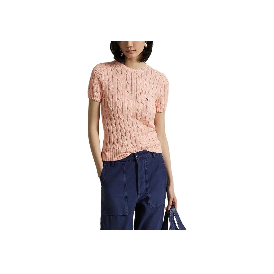 Polo Ralph Lauren SS25 Knitwear Women's Light Pink - POIZON