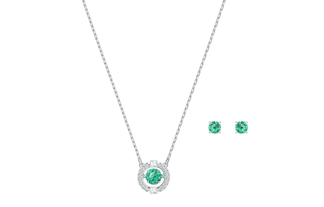 Swarovski Female Sparkling Dance Necklaces - POIZON
