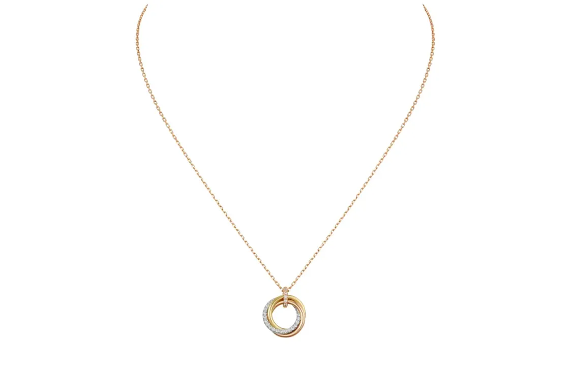 CARTIER Women Trinity Series Necklace - POIZON