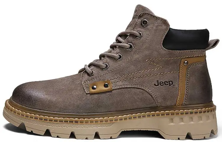 Jeep Martin Boot Men Space Gray - POIZON