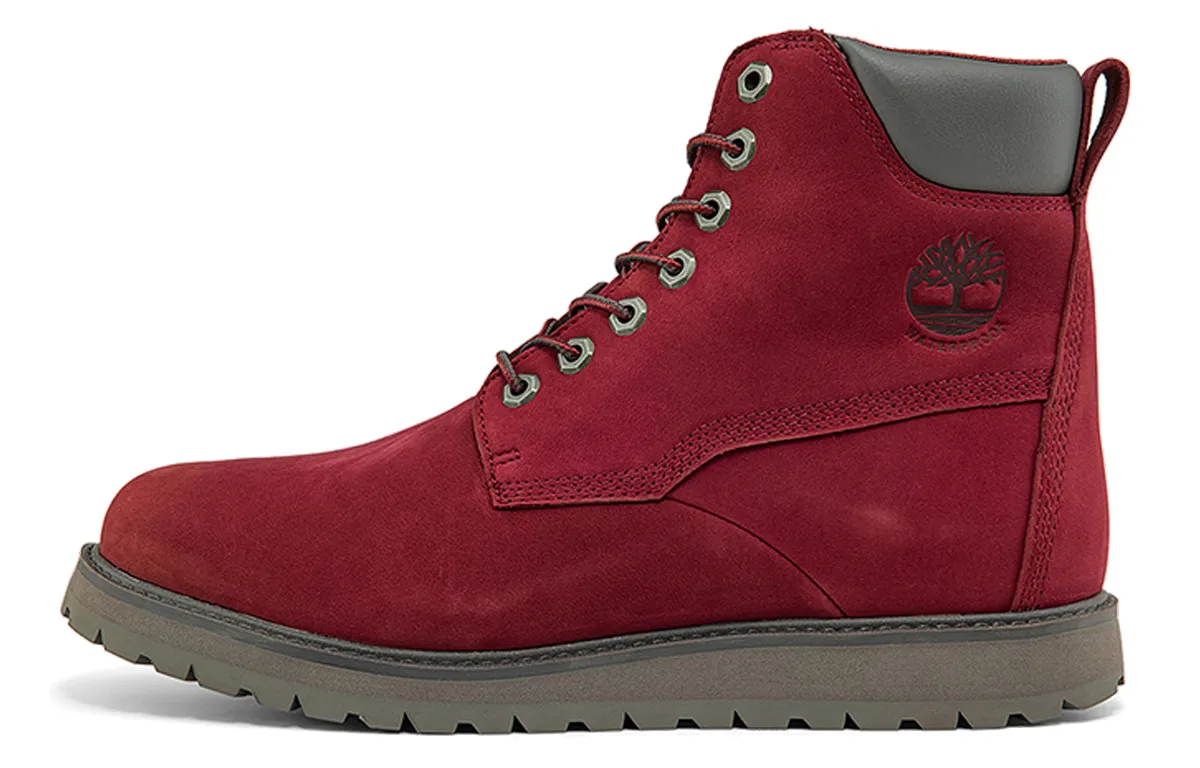 Timberland Martin Boots Men Deep Red - POIZON