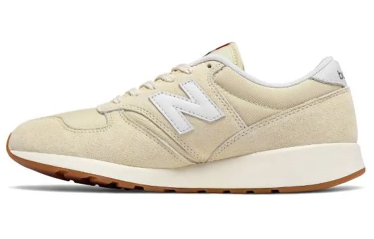 New Balance NB 420 Running Shoes Women's Low-Top Rice/Yellow - POIZON