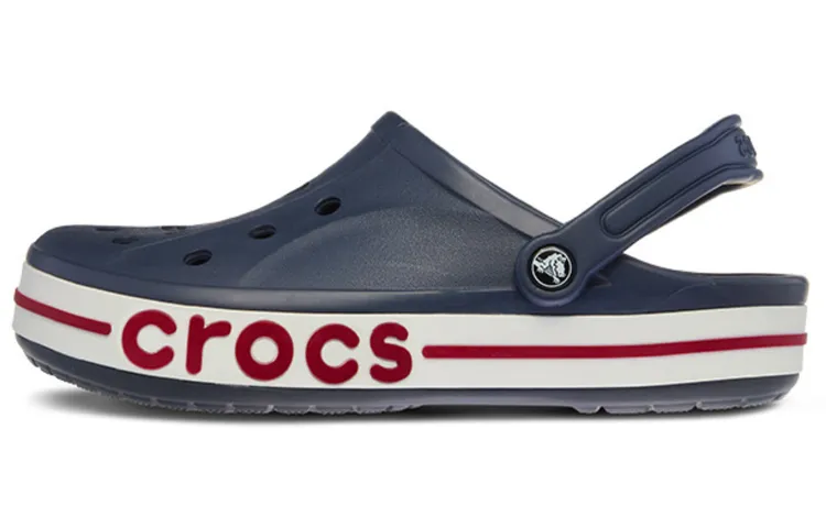 Crocs Classic Bayaband Clog 'Navy Red' - POIZON