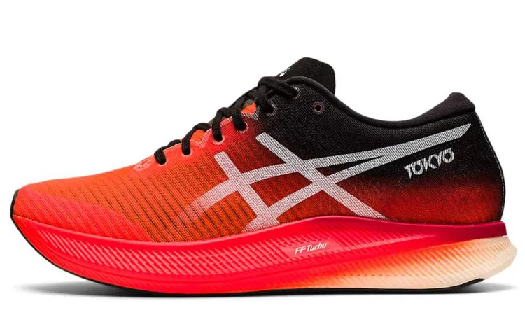 Asics Metaspeed Edge Sunrise Red Black Women's - POIZON