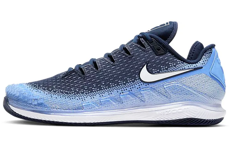 Nike Air Zoom Vapor X Tennis Shoes Men Low-top Black/Blue - POIZON