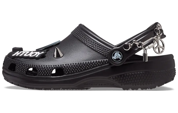 Crocs Classic Clog Create Your Peace Black - POIZON