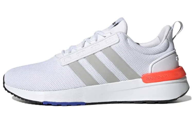 Adidas Neo Racer TR21 Wide 'White Solar Red' - POIZON