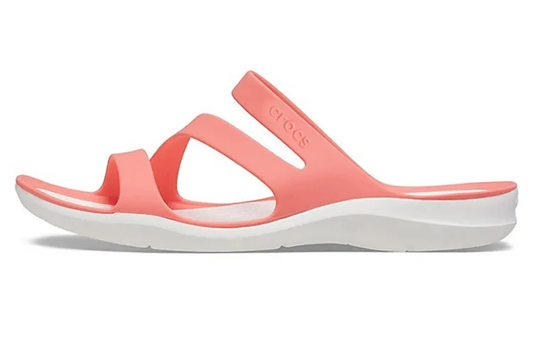 Crocs Slide Slippers Women's Watermelon Red - POIZON