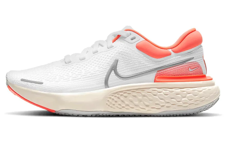 Nike ZoomX Invincible Run Flyknit White Bright Mango Women's - POIZON