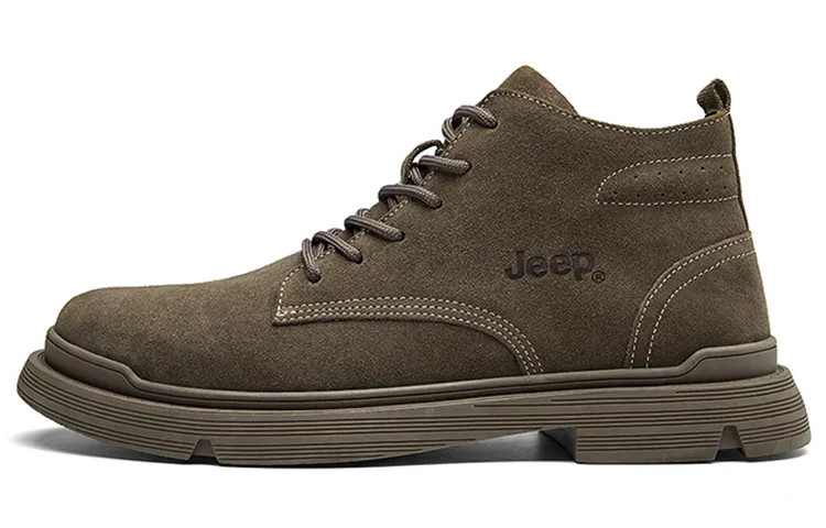 Jeep Martin Boot Men Army Green - POIZON