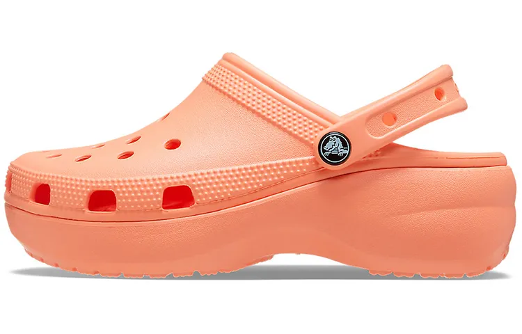 Crocs Classic Platform Clog Papaya Women's EU 34-35