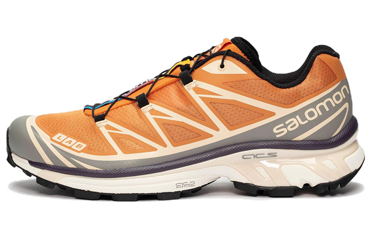 Orange salomon shoes store