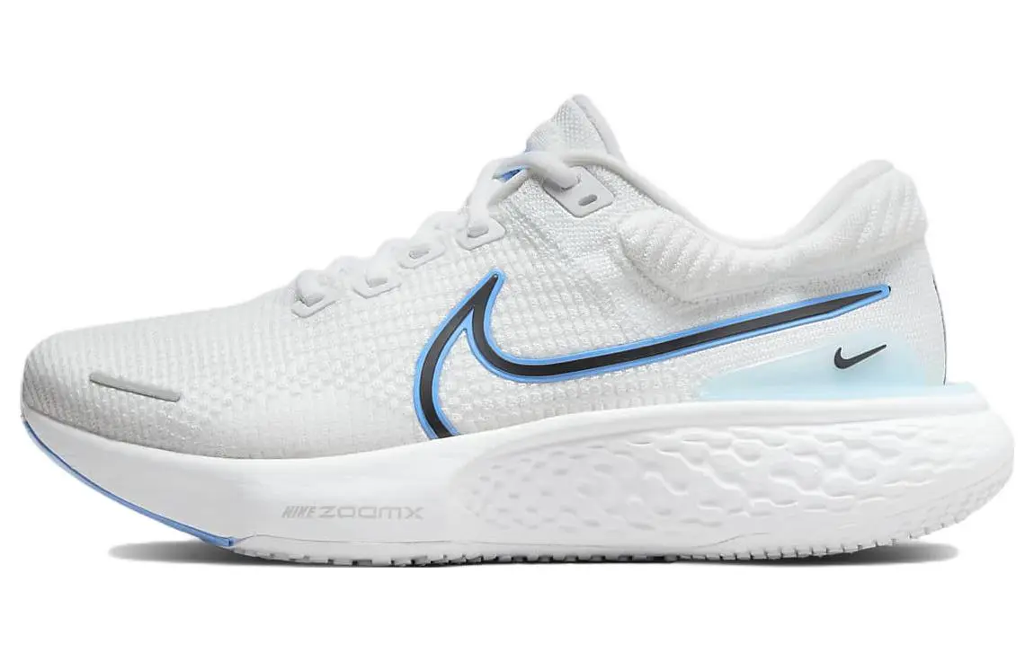 Nike ZoomX Invincible Run Flyknit 2 White University Blue - POIZON