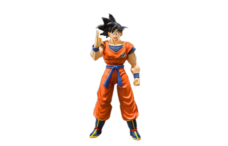 BANDAI Japan Dragon Ball Z S.H. Figuarts Power Pole Son Goku A Saiyan ...