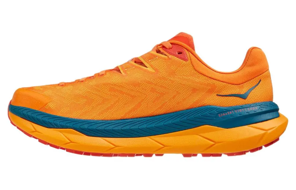 HOKA ONE ONE Tecton X Persimmon Orange Blue - POIZON