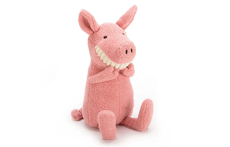 JELLYCAT Toothy Pig Stuffed Animal - POIZON