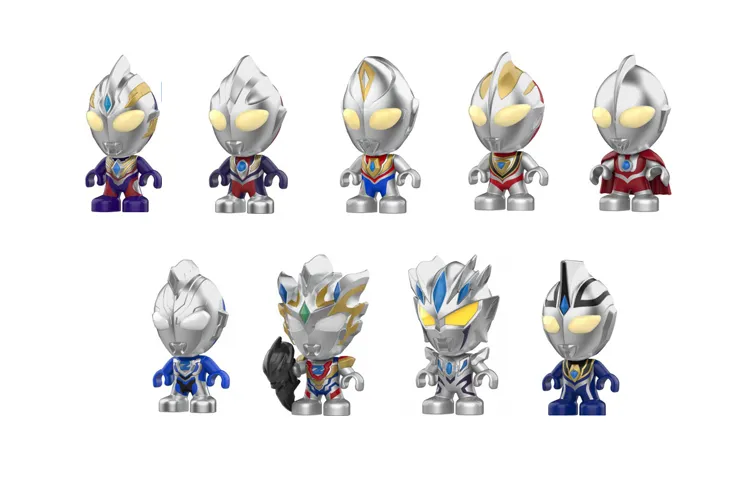 BANDAI Ultraman Zero Ultraman Bandai Ultraman Building Block Hero Doll ...