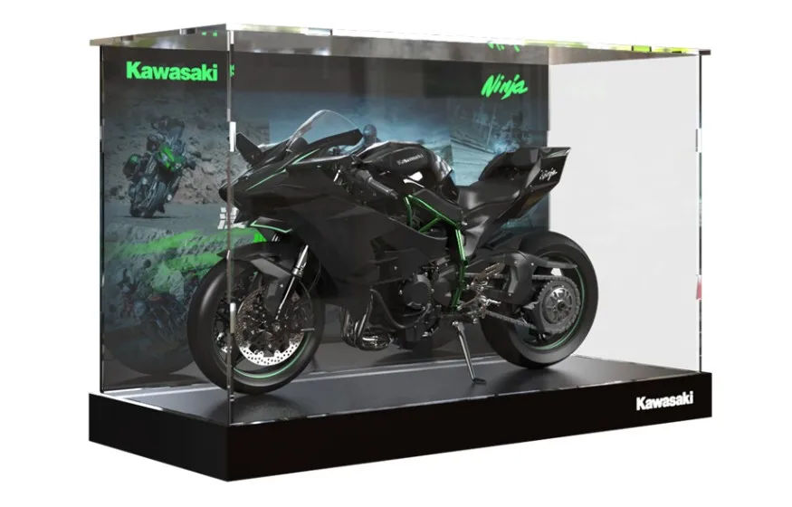 CARMCK 1 12 Motorcycle Hobby Model Shown Scenario Acrylic Base Acrylic ...