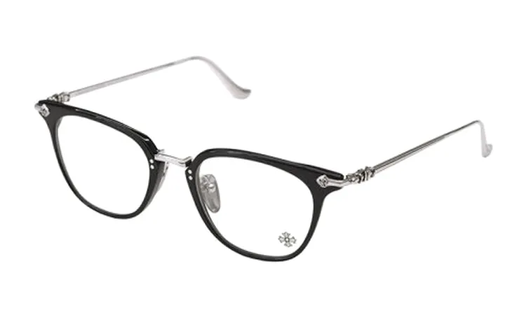 Chrome Hearts Eyeglass Frames Unisex Black - POIZON