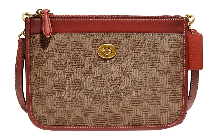 COACH Female Turnlock Messenger bag - POIZON