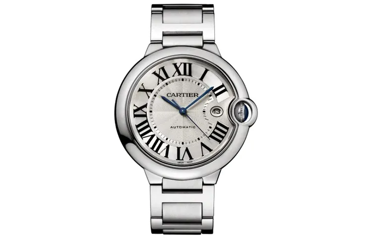 CARTIER Men Blue Balloon Collection Swiss Watch - POIZON
