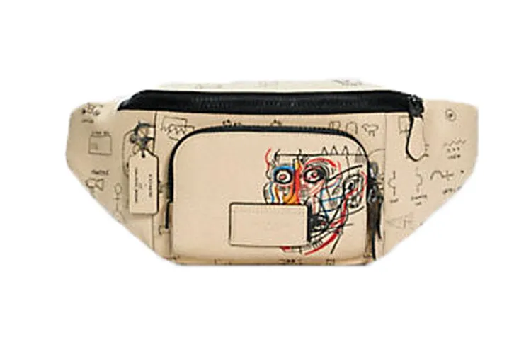 Jean-michel Basquiat X COACH Track Fanny Pack - POIZON