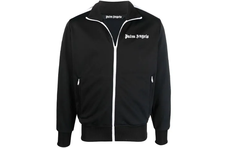 Palm Angels Track Top in Black - POIZON