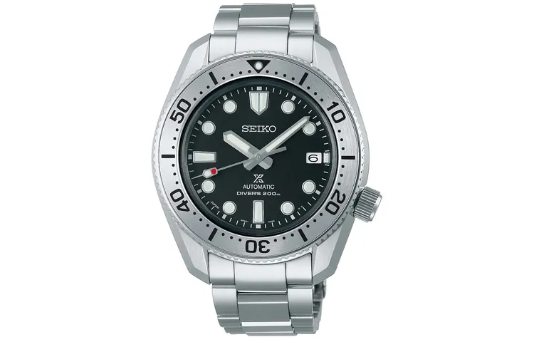 SEIKO Men’s PROSPEX Series Mechanical Watch 42mm SPB185J1 Silver/Black ...