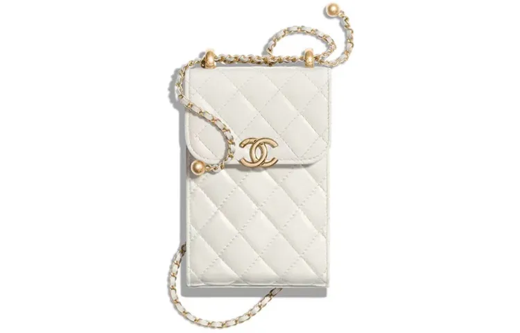 CHANEL Women's Little Golden Ball Cellphone Pouch - POIZON