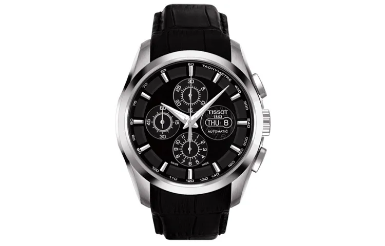TISSOT Men’s Couturier Lady Series Waterproof Mechanical Watch 43mm ...