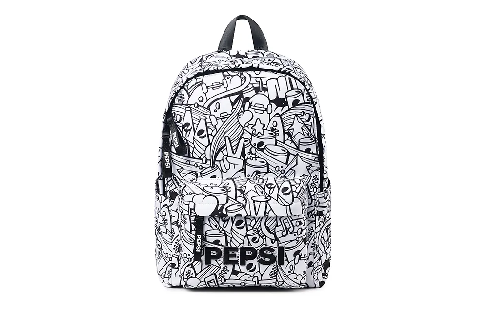 Pepsi Backpack Black/White - POIZON