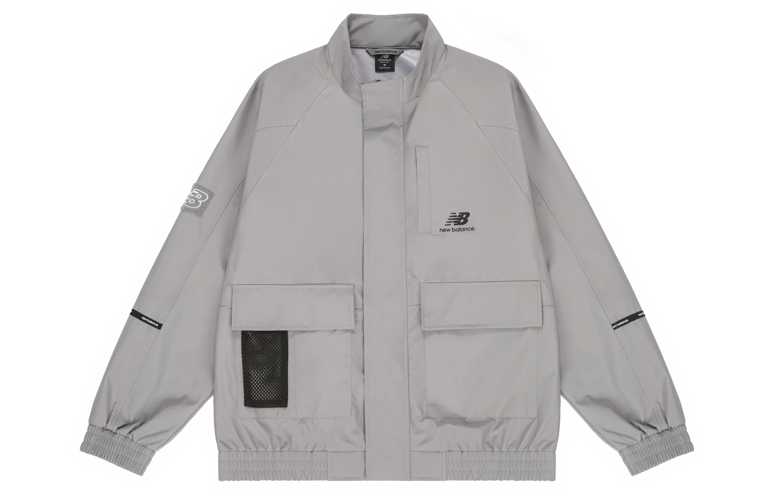 New Balance Jacket Men Light Grey - POIZON