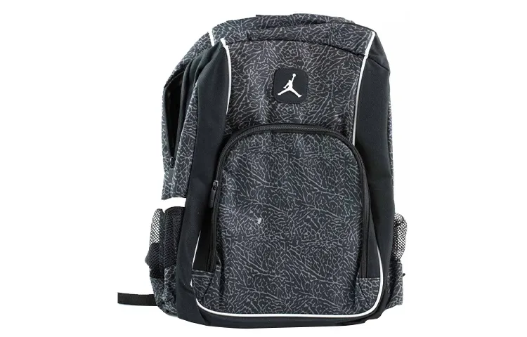 Jordan Printing Jumpman 23 Backpack Black Male - POIZON