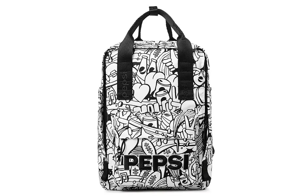 Pepsi Backpack Black/White - POIZON