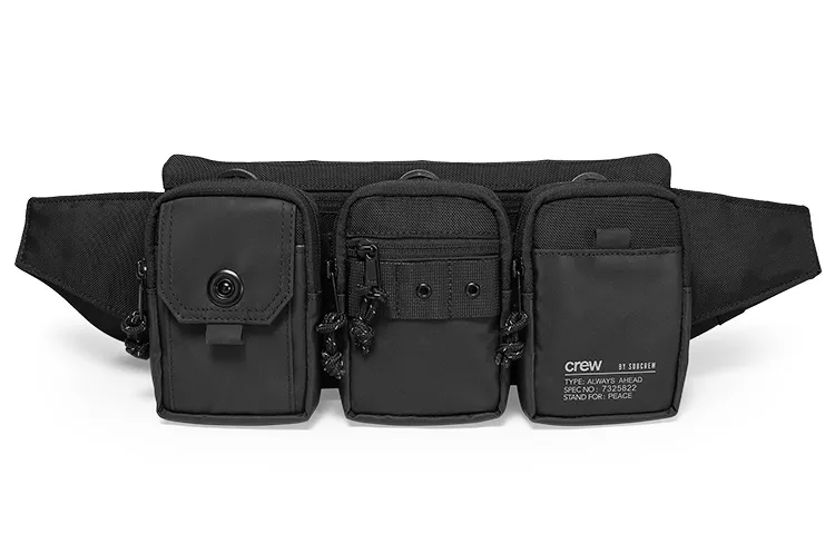 Subcrew Crossbody Bag Black - POIZON
