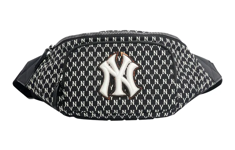 MLB Monogram Collection Fanny Packs Black - POIZON