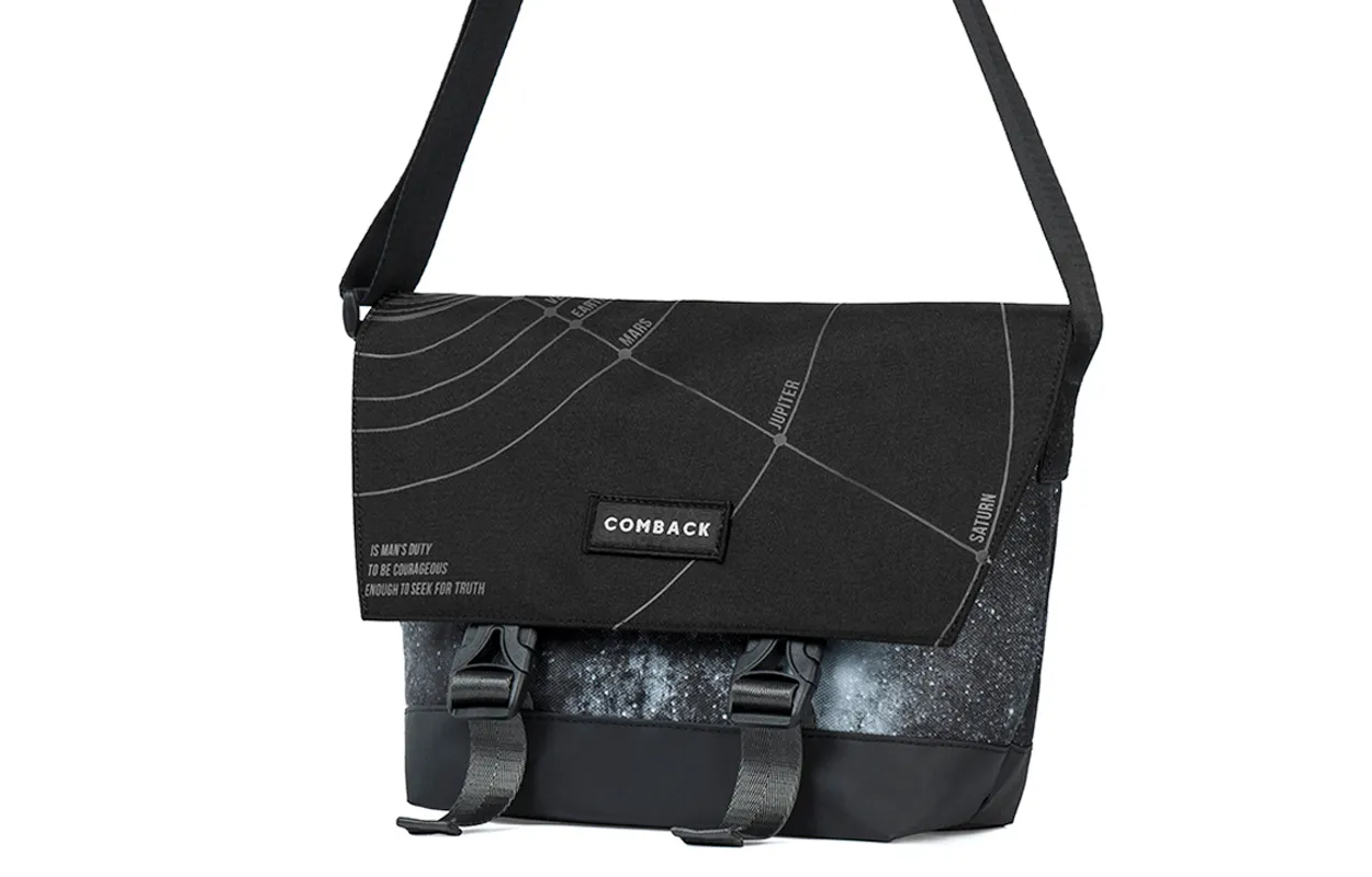 COMBACK Crossbody Bags Black And White/Gray - POIZON