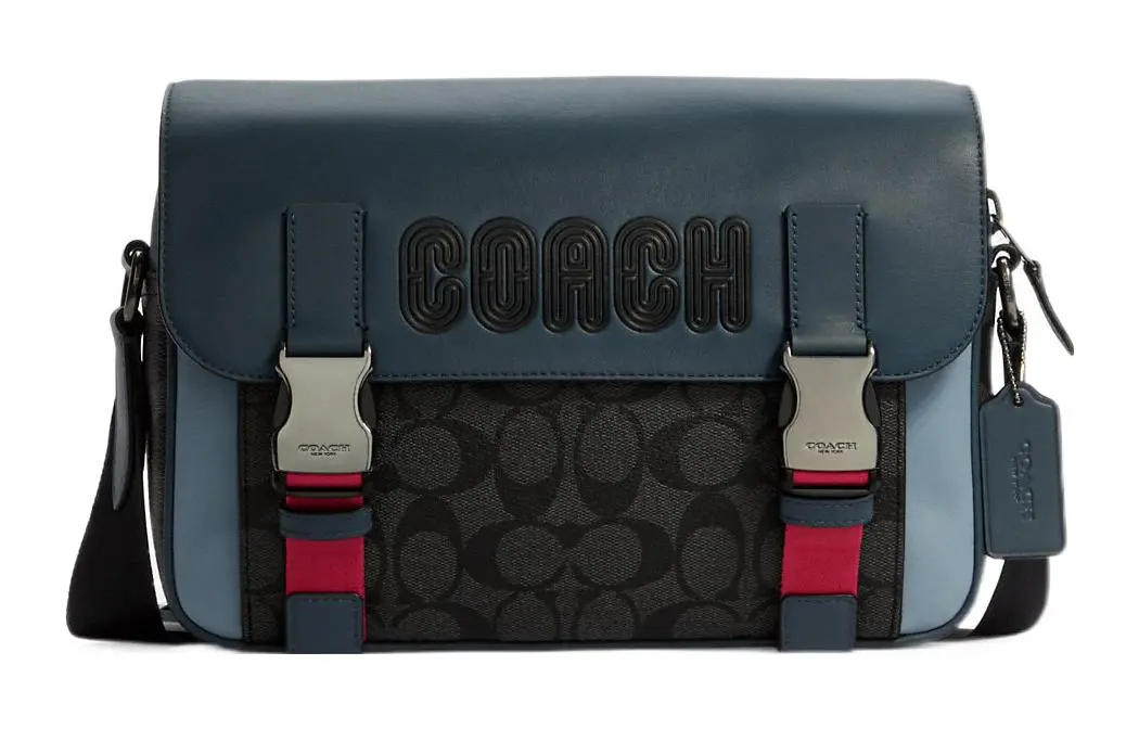 COACH Men Track Crossbody Bag - POIZON
