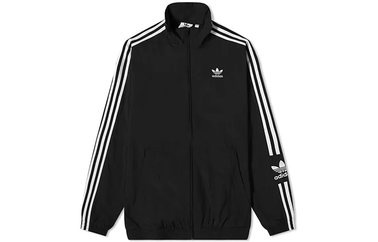 adidas originals Adicolor Men Classics Lock-Up Trefoil Track Top Black ...