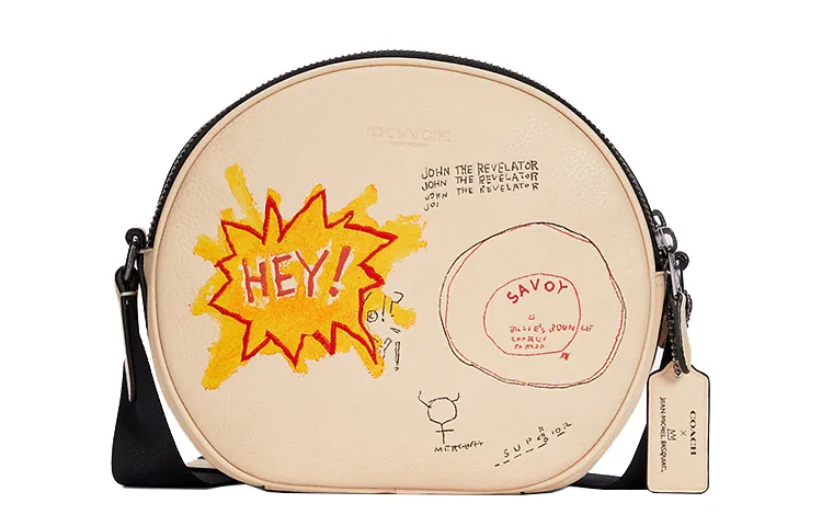 Jean-michel Basquiat X COACH Canteen Crossbody Bags - POIZON
