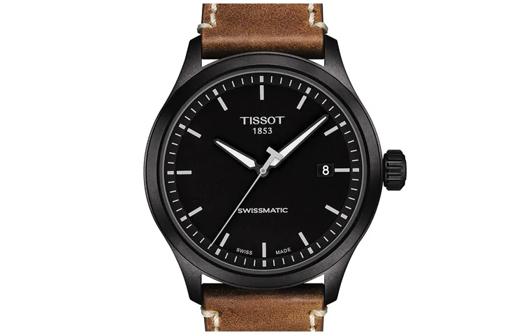 TISSOT Men’s Gent XL Series Mechanical Watch T116.407.36.051.01 Brown ...
