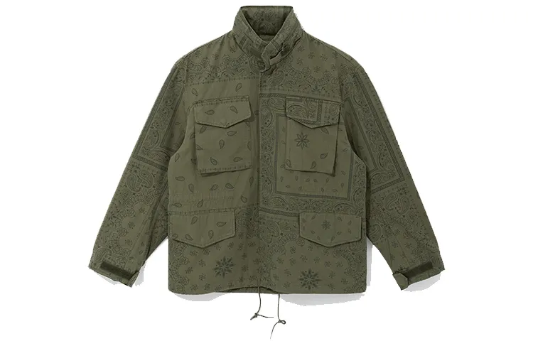 New Era Jacket Men Green XL