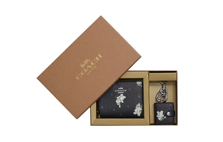 COACH Unisex Boxed Wallet - POIZON