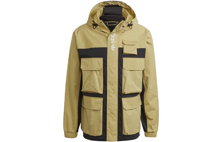 adidas originals Jacket Men Sandstorm Soil - POIZON